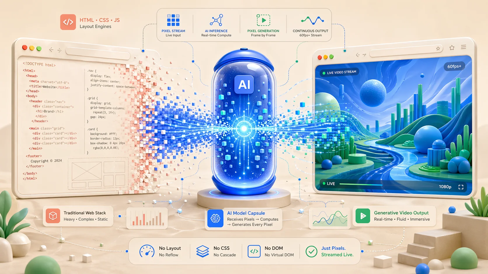 Flipbook : un prototype qui diffuse chaque pixel depuis une IA et ...