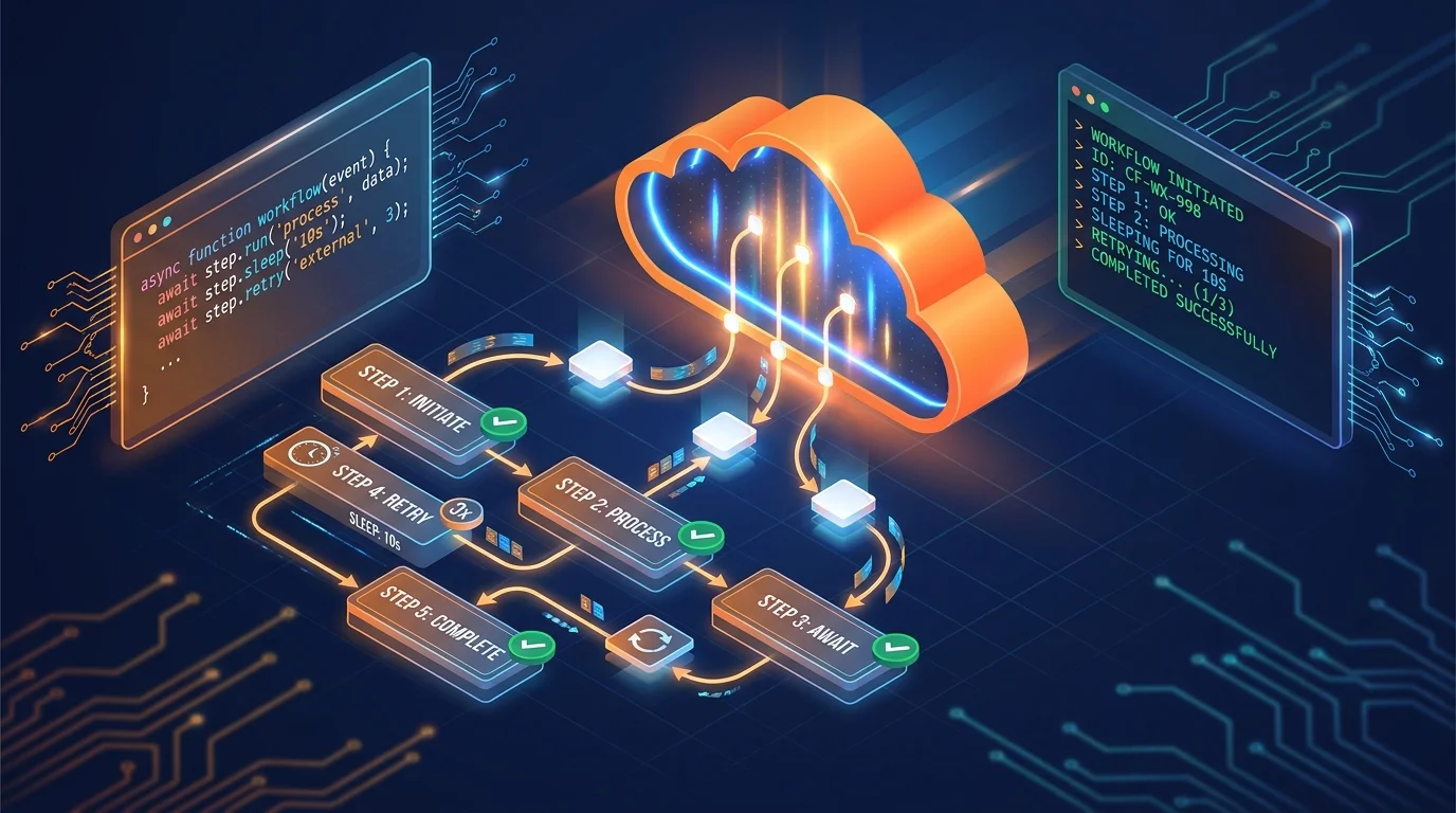Cloudflare Workflows: بناء تطبيقات متعددة الخطوات وقابلة للاستمرار ...